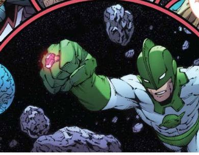 Captain Marvel Has a Reality Stone Green Lantern Ring