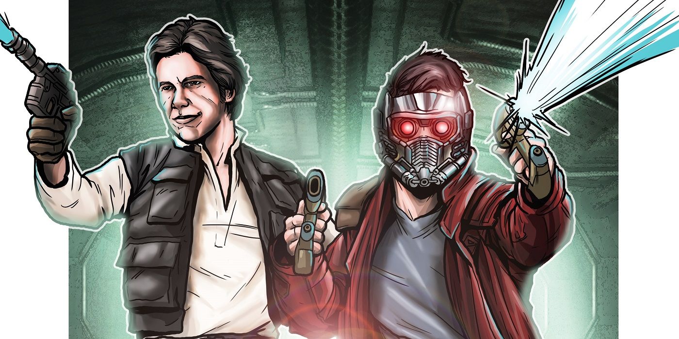 Han Solo Teams Up With Comic Characters!