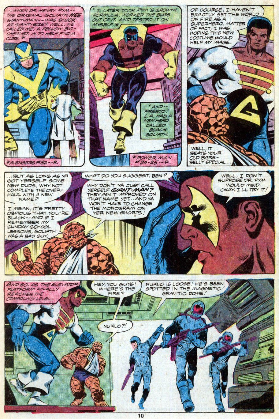 A Brief Comic Book History of Marvel's Goliath