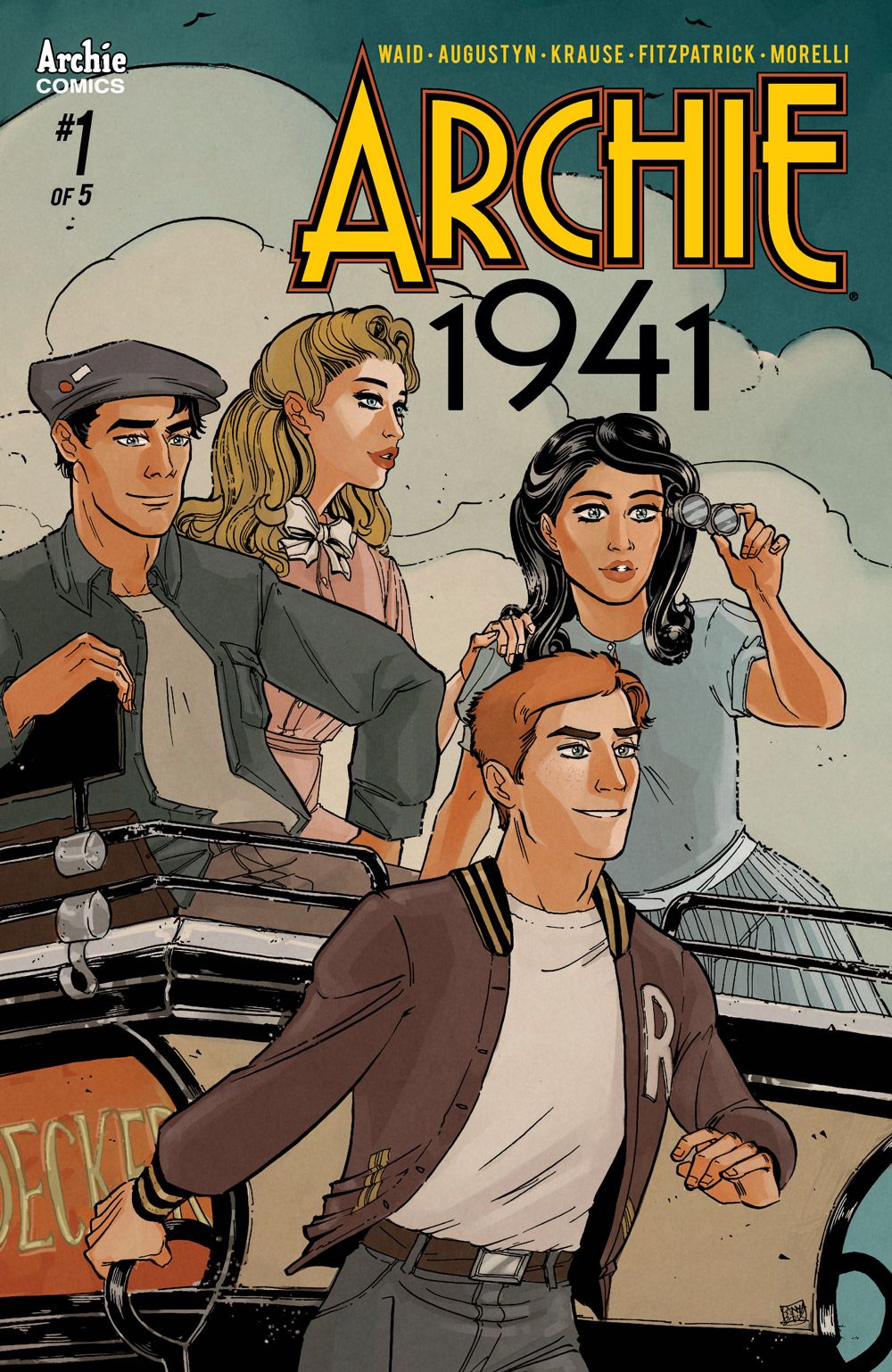 EXCL. PREVIEW: Archie 1941 #1 Receives Four Stunning Variant Covers