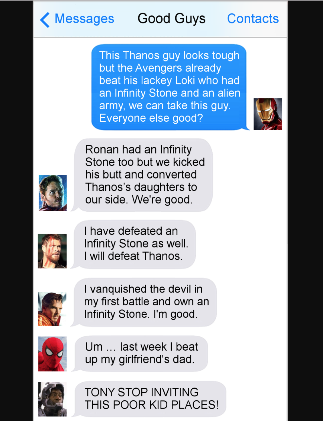 Superhero Text Memes Texts From Superheroes
