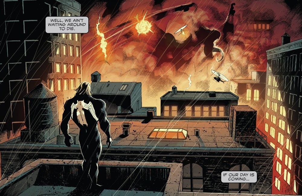 Venom’s Symbiote God Is Building-Sized Monster to Rival Godzilla