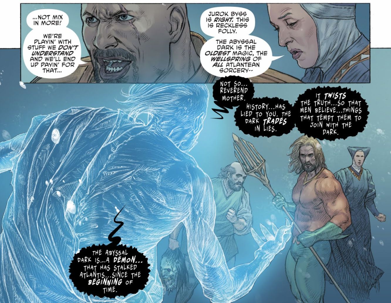 Aquaman #37 Rewrites the History of Atlantean Magic