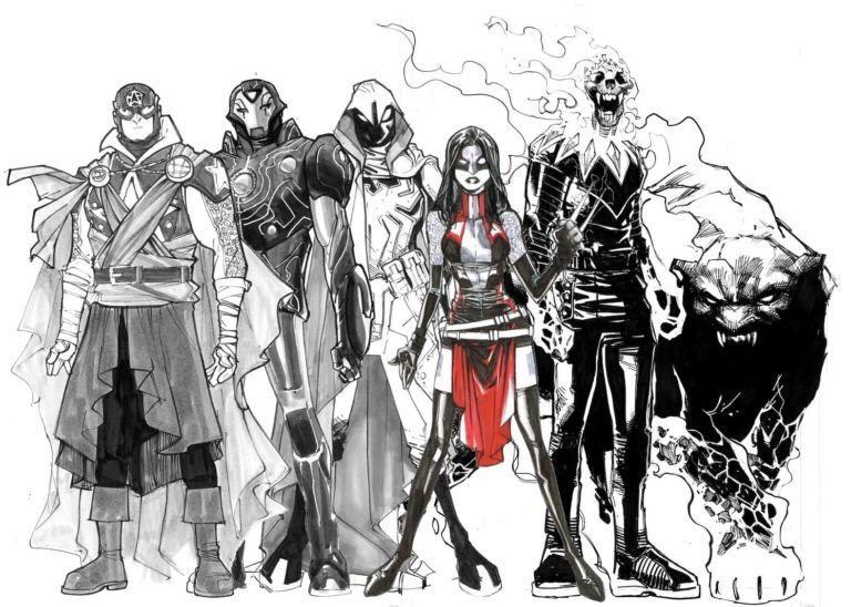 Marvel Creators Reveal Mysterious Superhero Mash-Ups