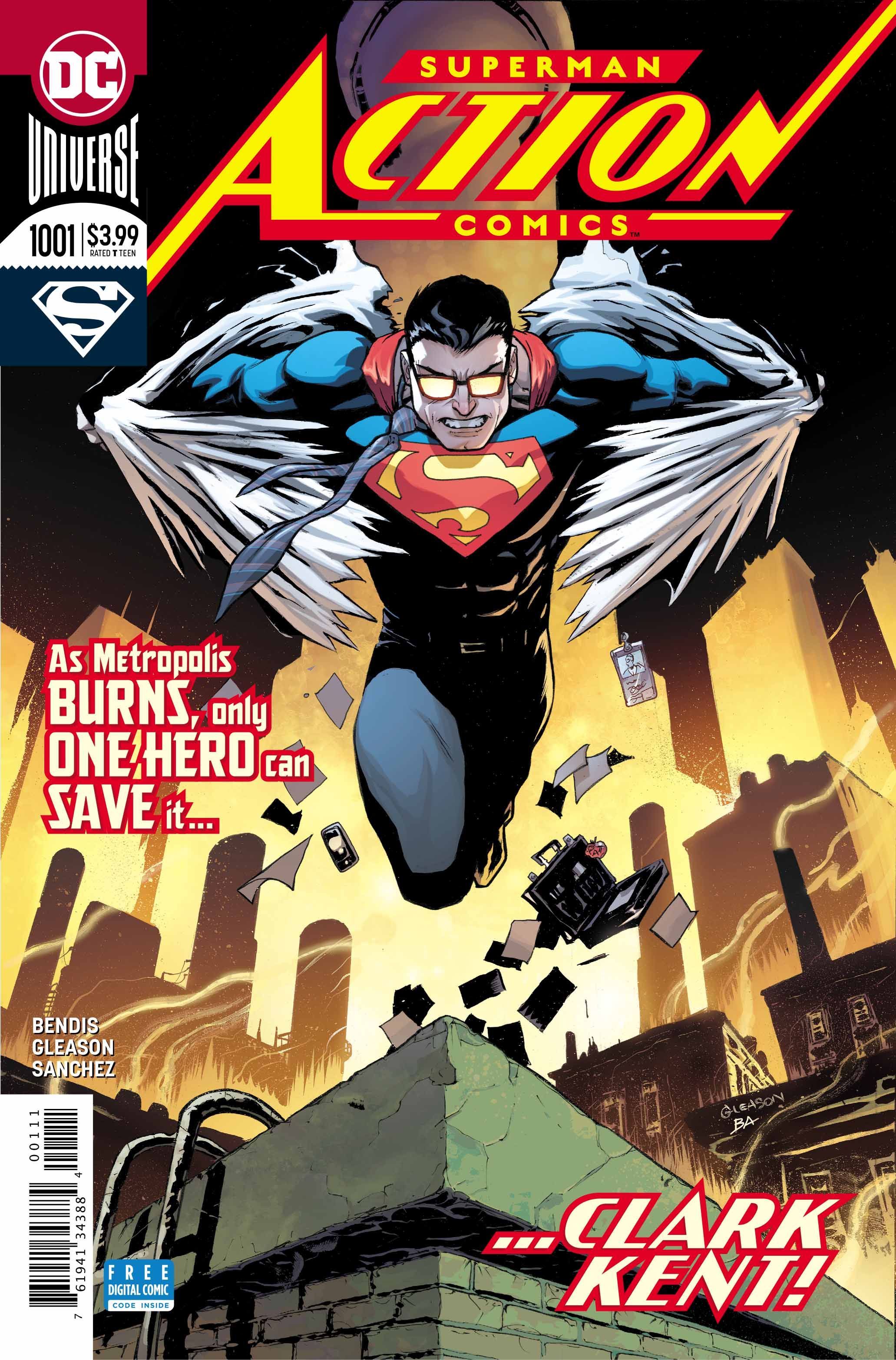DC's Flagship Title Returns With Action Comics #1001 First Look