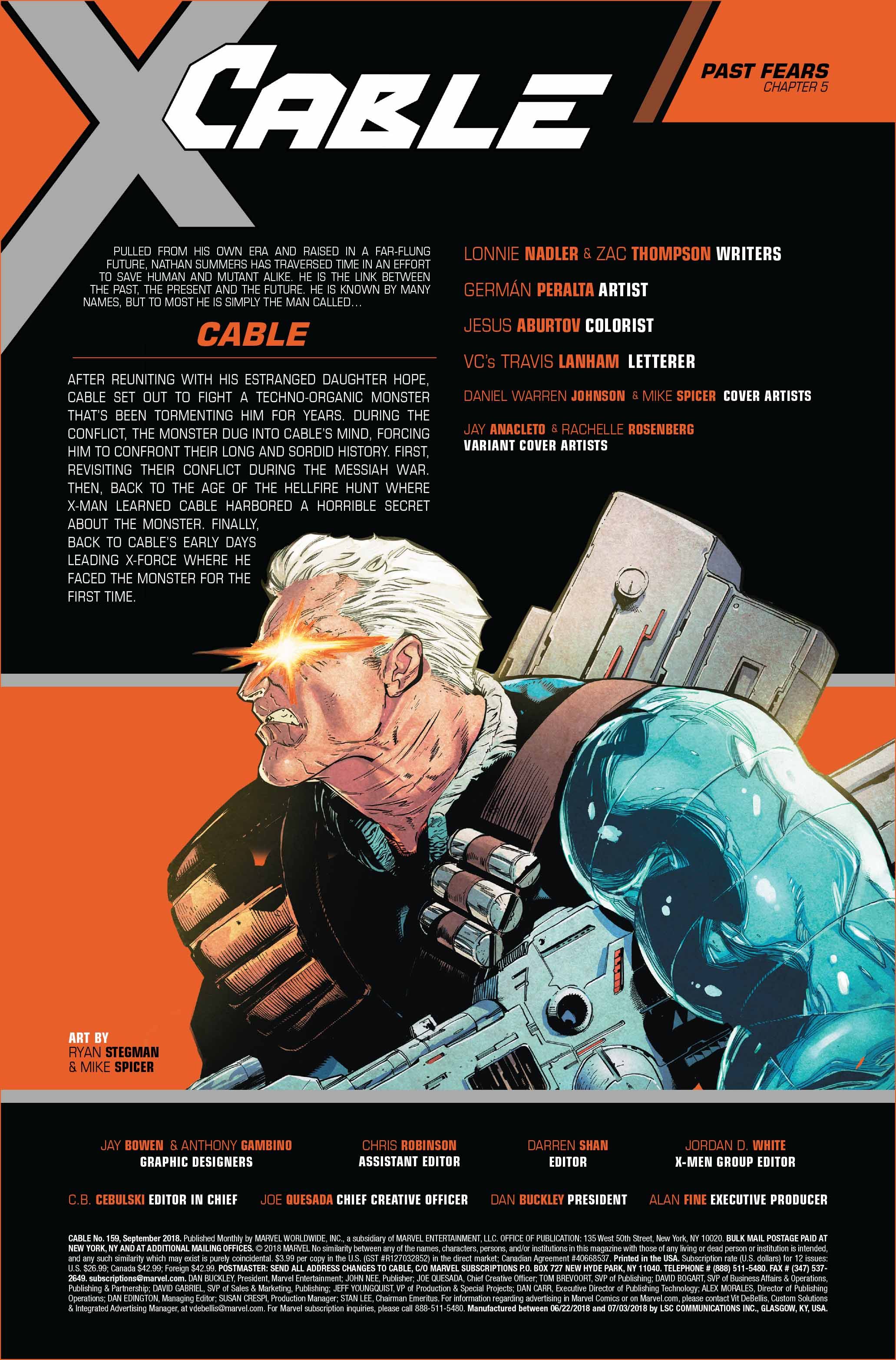 PREVIEW: Cable #159