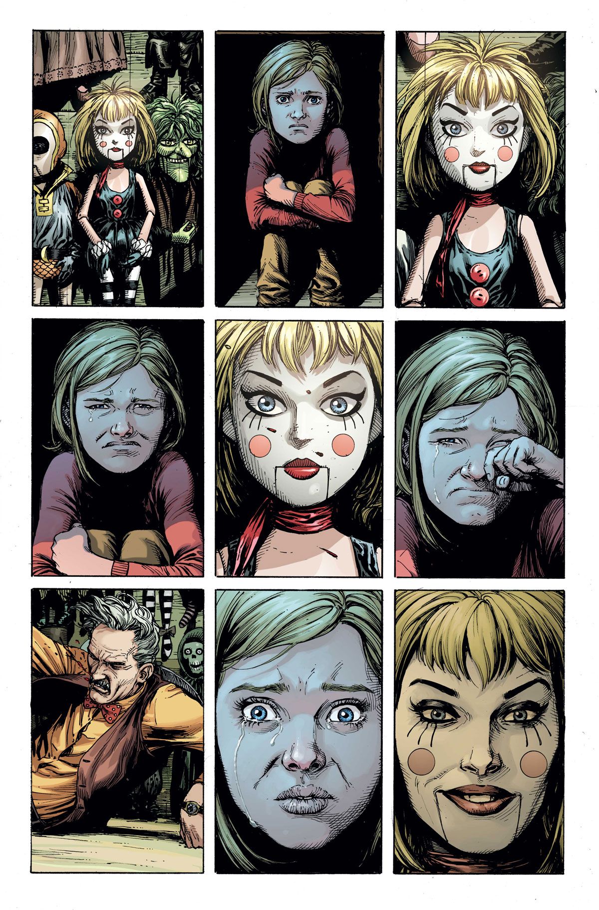 Doomsday Clock #6 Gives Mime & Marionette a Bloody Origin Story