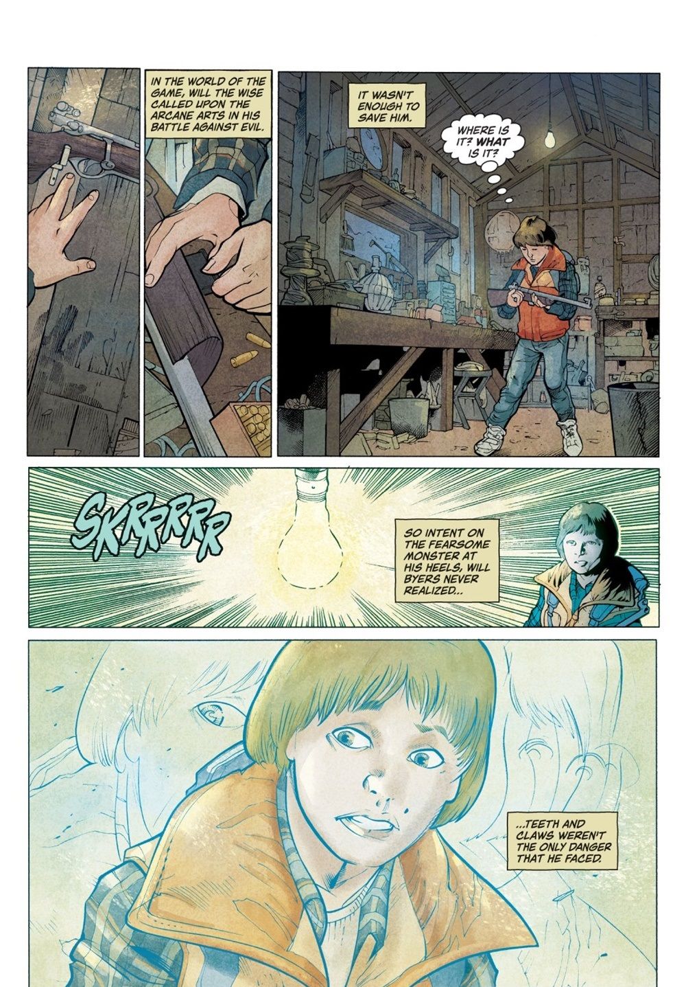 Stranger Things Comic Reveals Will Meeting the Domogorgon