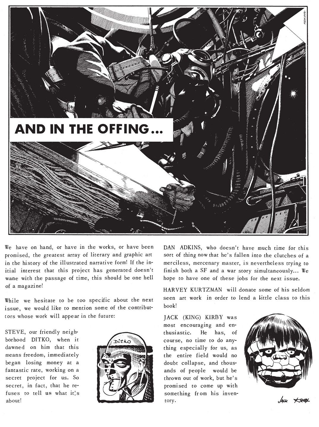 The Steve Ditko/Wallace Wood Comic Book That Was Only Available Via Theft