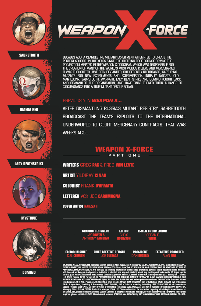 PREVIEW: Weapon X #22