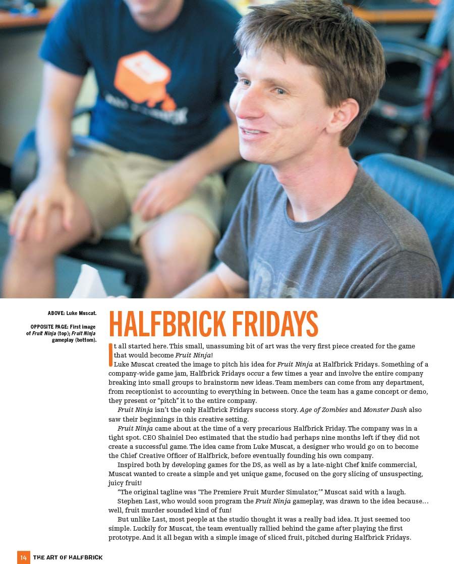 PREVIEW: THE ART OF HALFBRICK: FRUIT NINJA, JETPACK JOYRIDE AND BEYOND