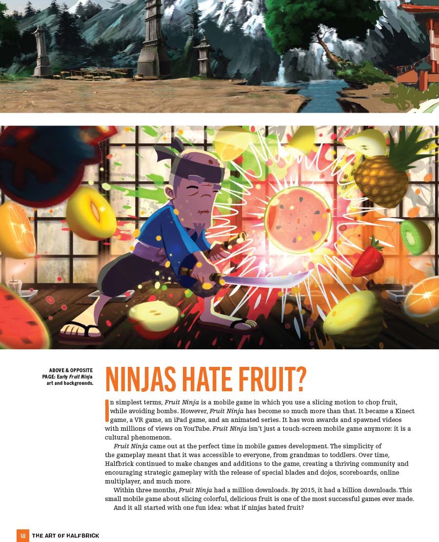 PREVIEW: THE ART OF HALFBRICK: FRUIT NINJA, JETPACK JOYRIDE AND BEYOND
