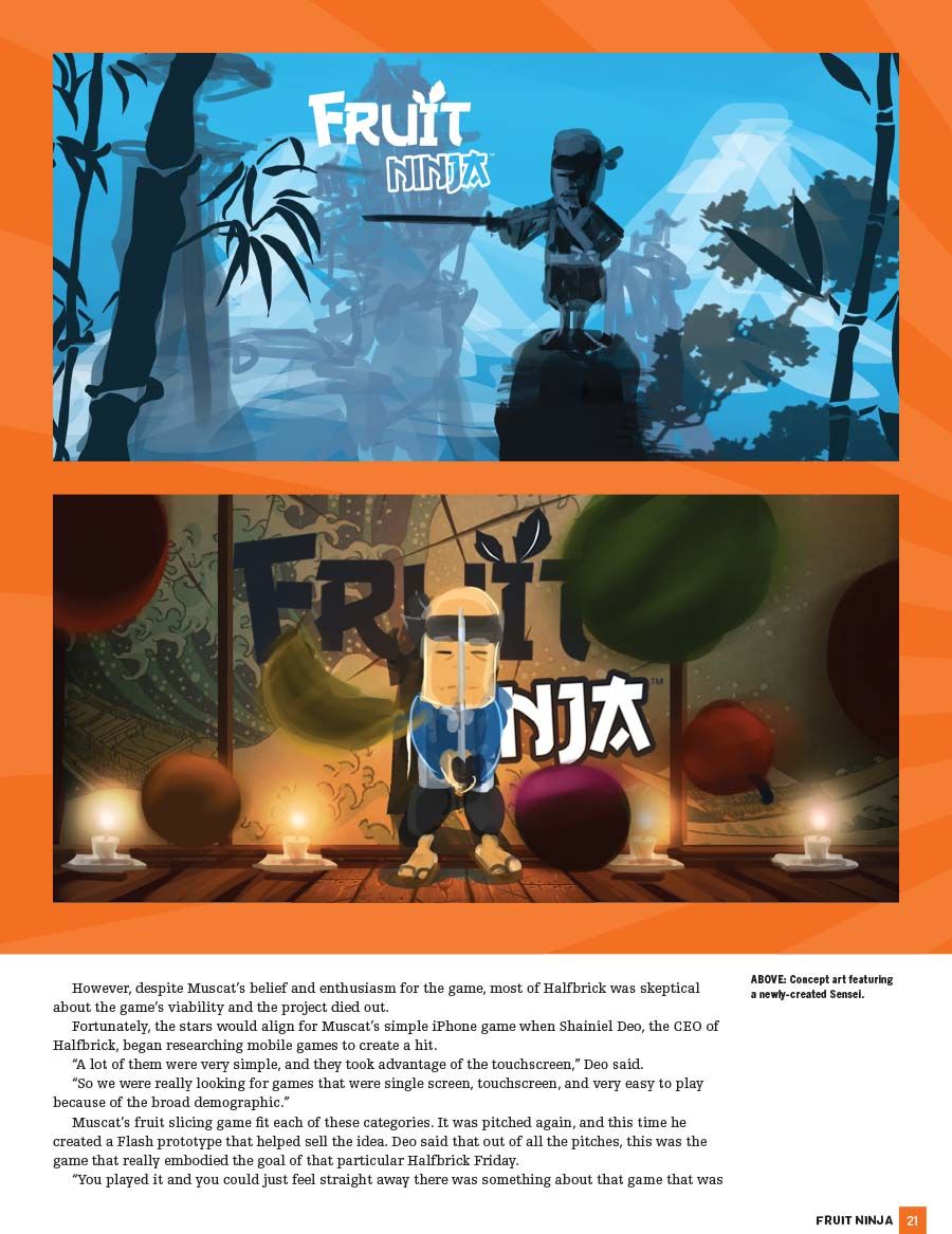 PREVIEW: THE ART OF HALFBRICK: FRUIT NINJA, JETPACK JOYRIDE AND BEYOND