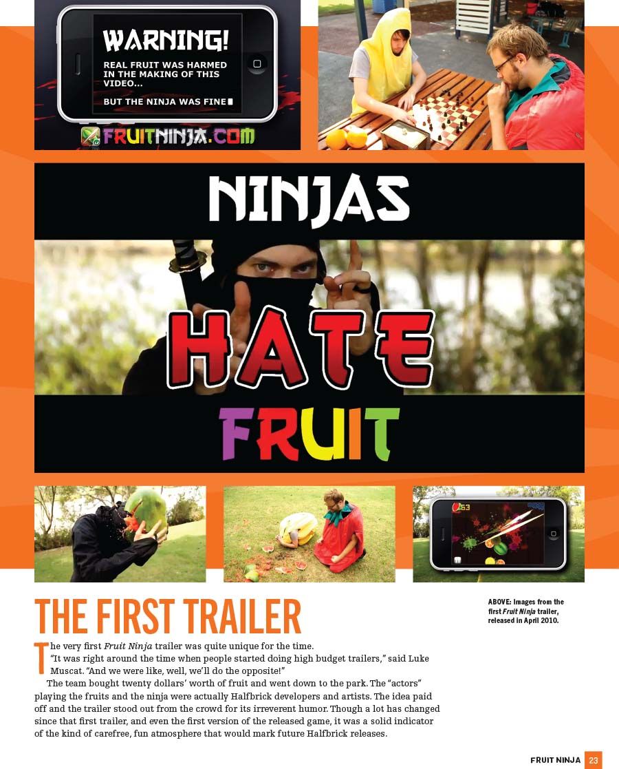 PREVIEW: THE ART OF HALFBRICK: FRUIT NINJA, JETPACK JOYRIDE AND BEYOND