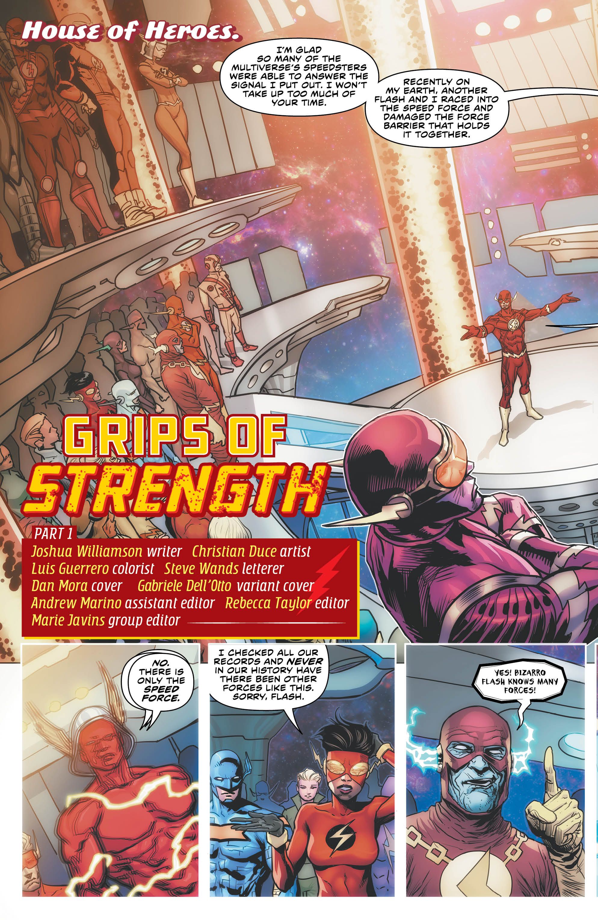 EXCL. PREVIEW: Speedsters From Across the Multiverse Unite In The Flash #52