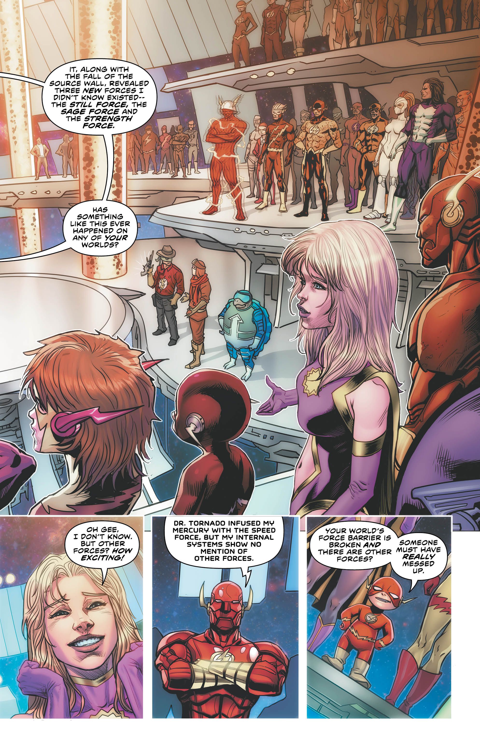 EXCL. PREVIEW: Speedsters From Across the Multiverse Unite In The Flash #52