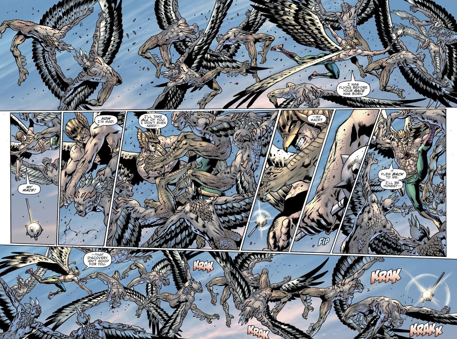 In Hawkman, Carter Hall's Mace Gets a New Power