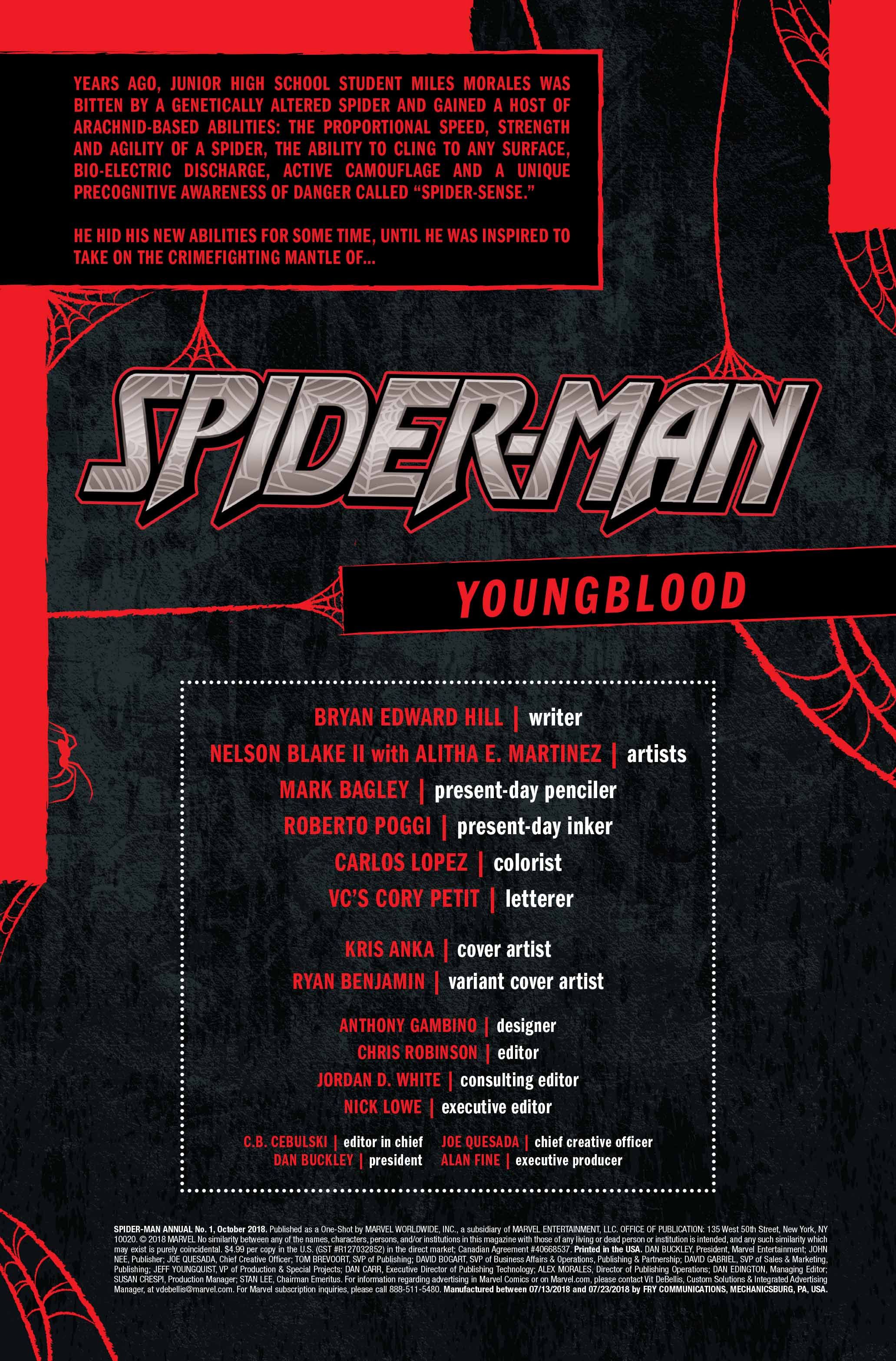 EXCLUSIVE PREVIEW: It's a Blast to Miles' Past in Spider-Man Annual #1