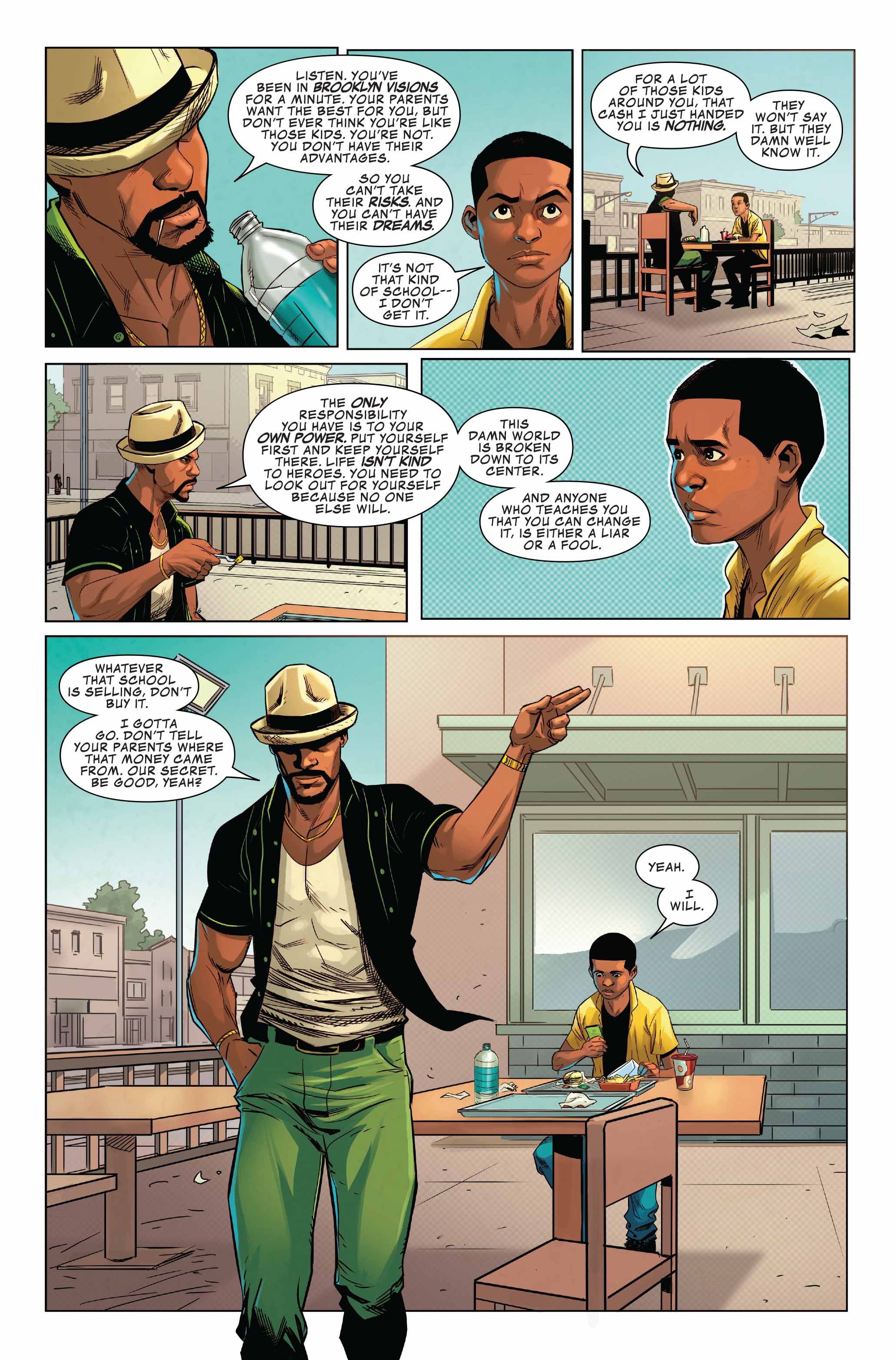 EXCLUSIVE PREVIEW: It's a Blast to Miles' Past in Spider-Man Annual #1