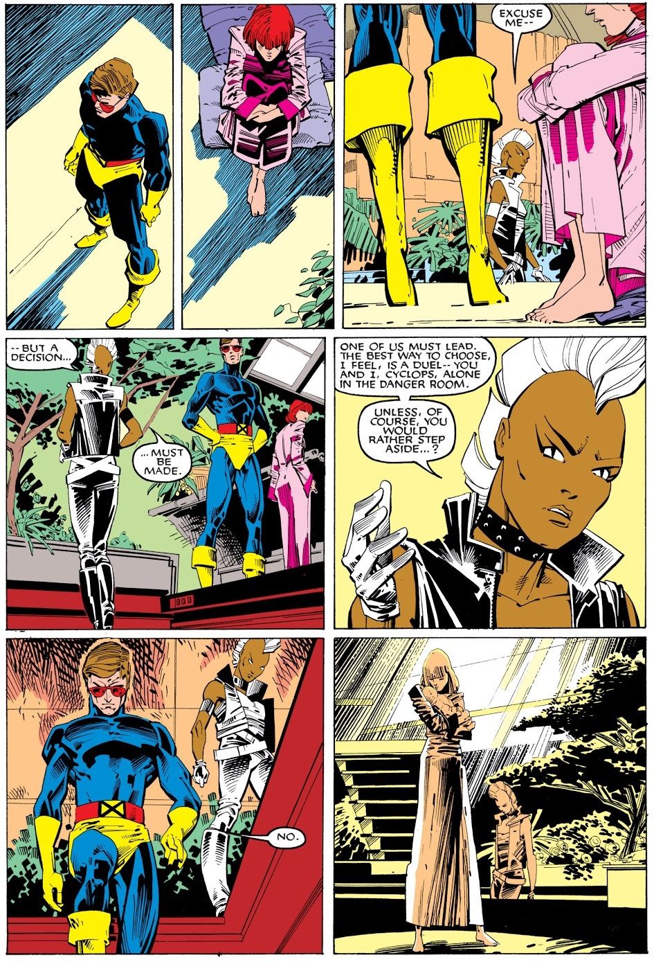 When Storm Defeated Cyclops in a Duel...Or Did She?