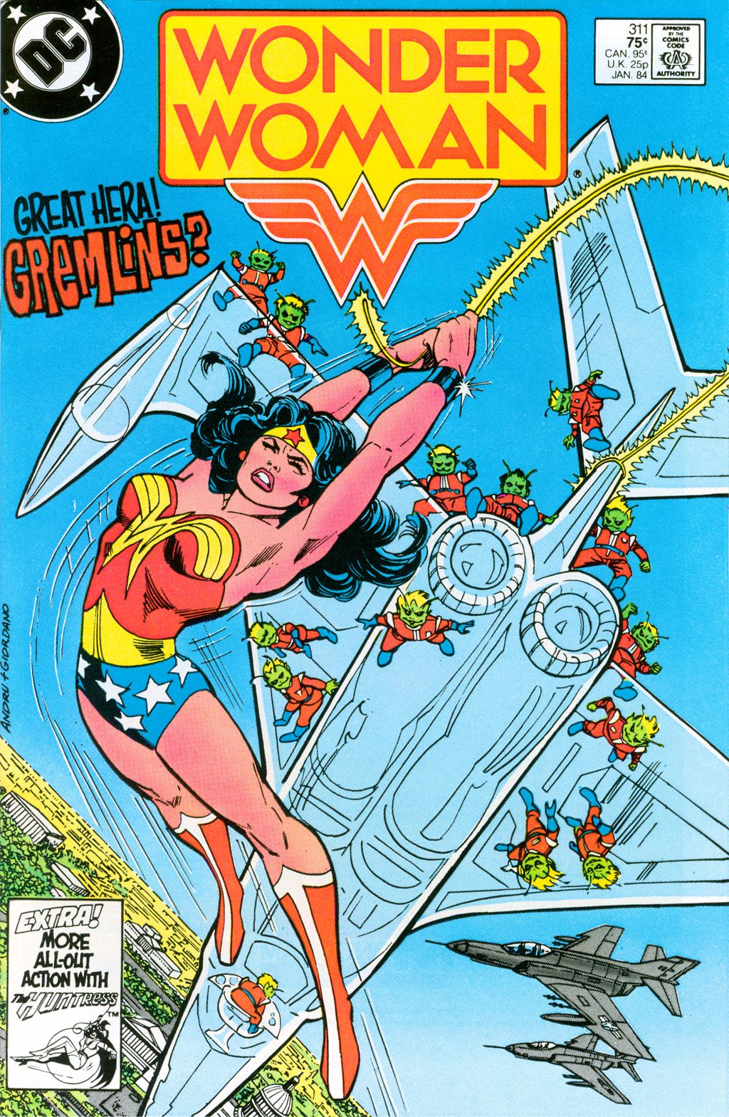 When Wonder Woman Had a Gremlin as a Supporting Cast Member