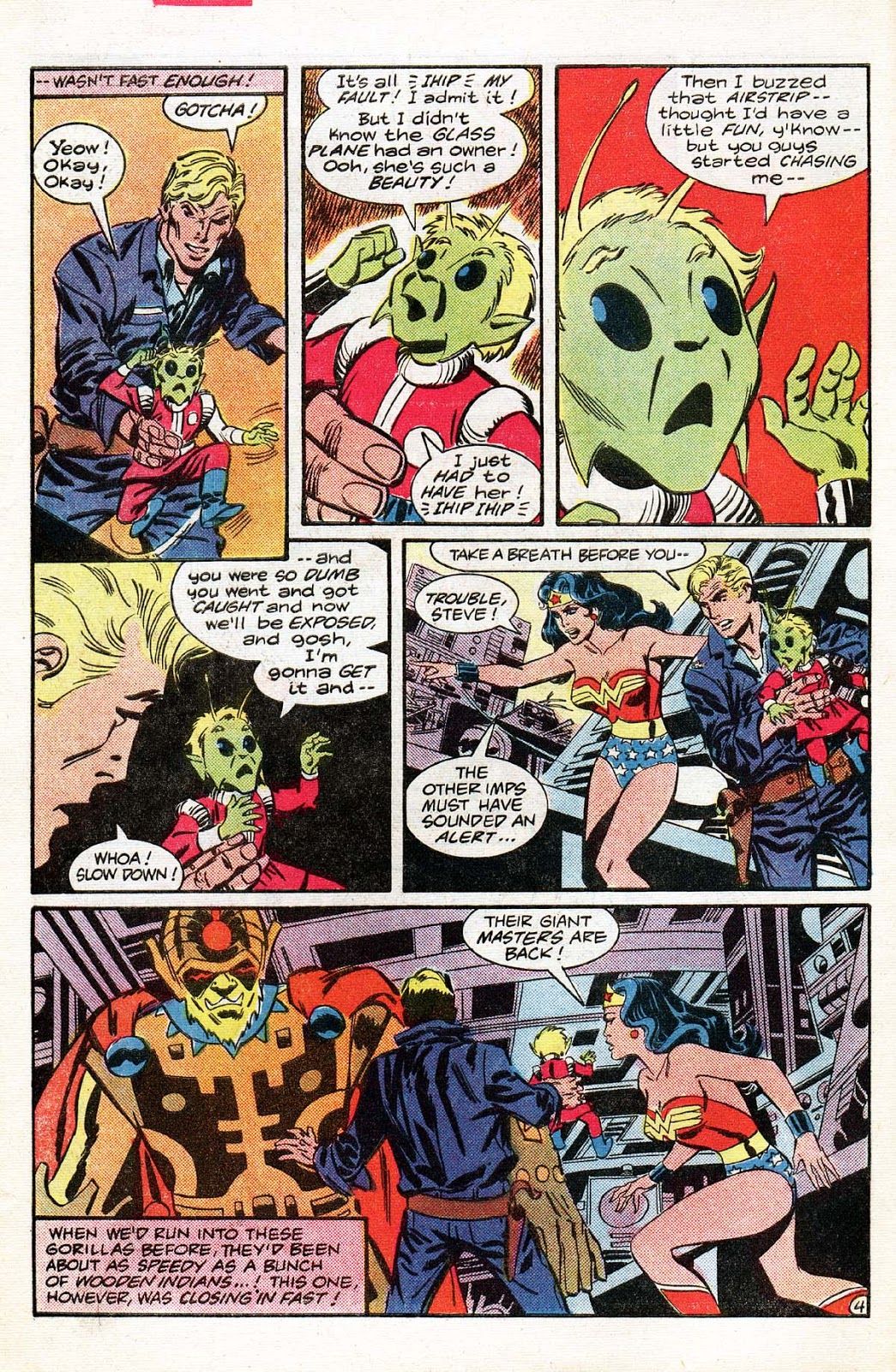 When Wonder Woman Had a Gremlin as a Supporting Cast Member