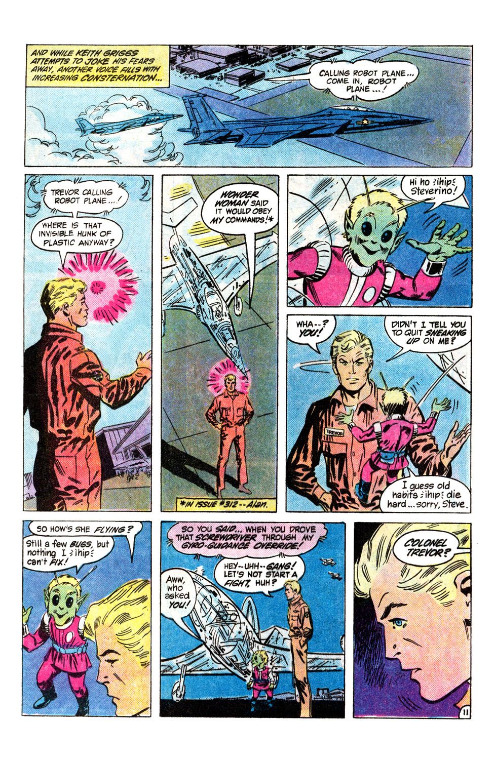 When Wonder Woman Had a Gremlin as a Supporting Cast Member