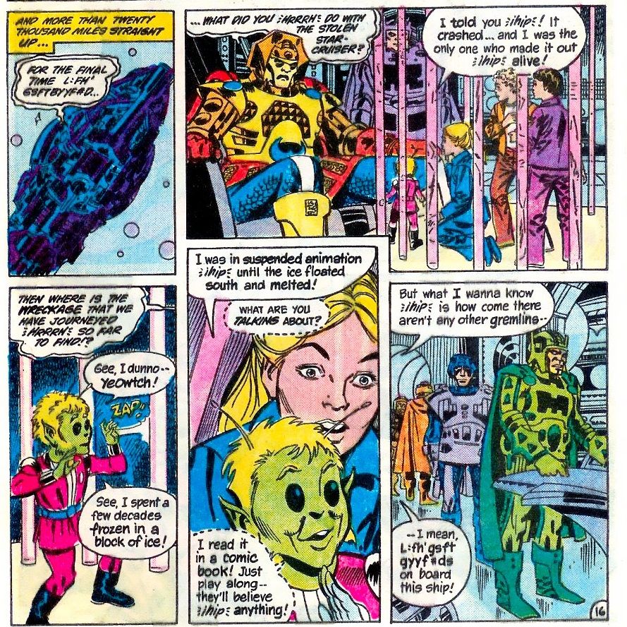 When Wonder Woman Had a Gremlin as a Supporting Cast Member