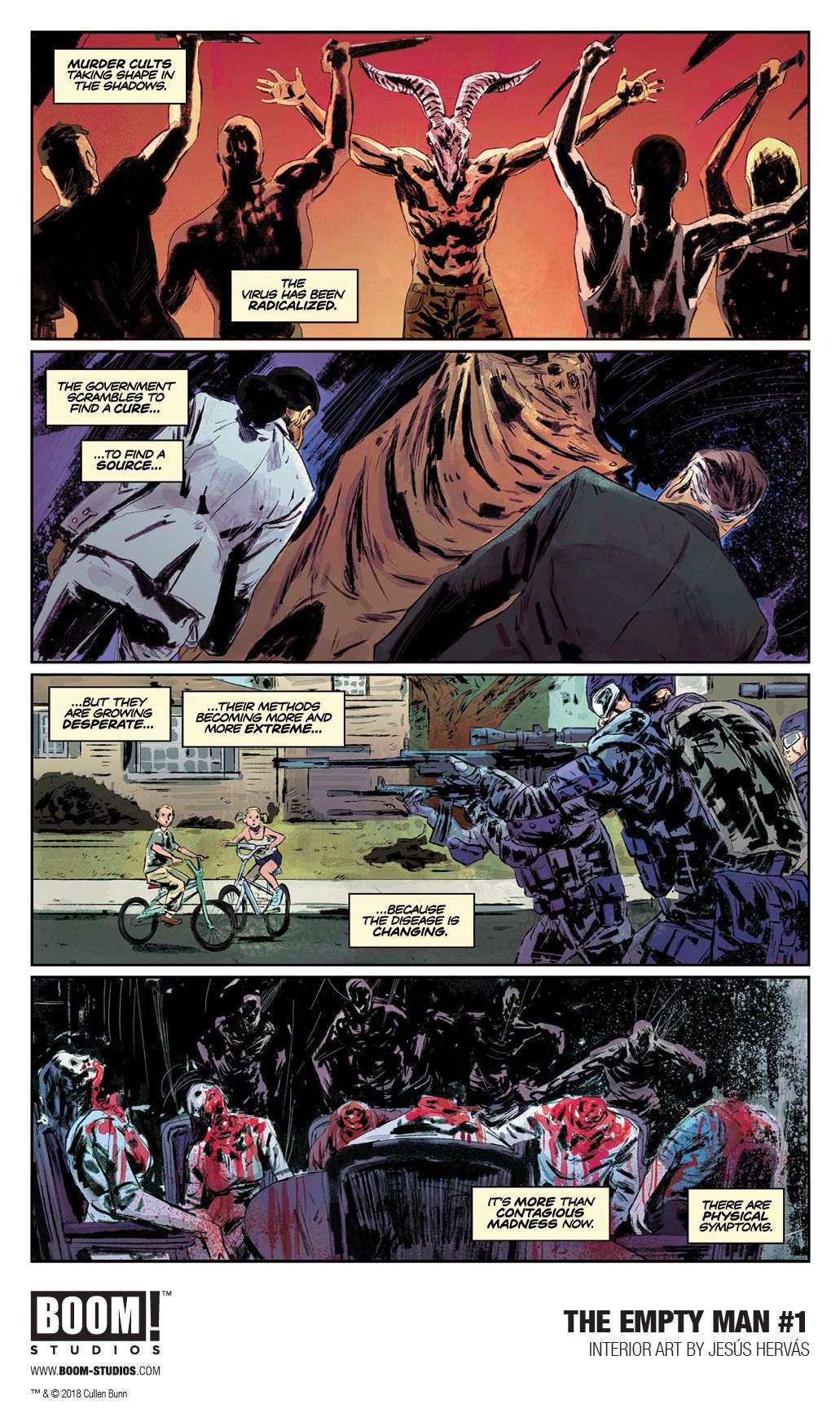 EXCLUSIVE: Cullen Bunn Returns to The Empty Man in Preview Art