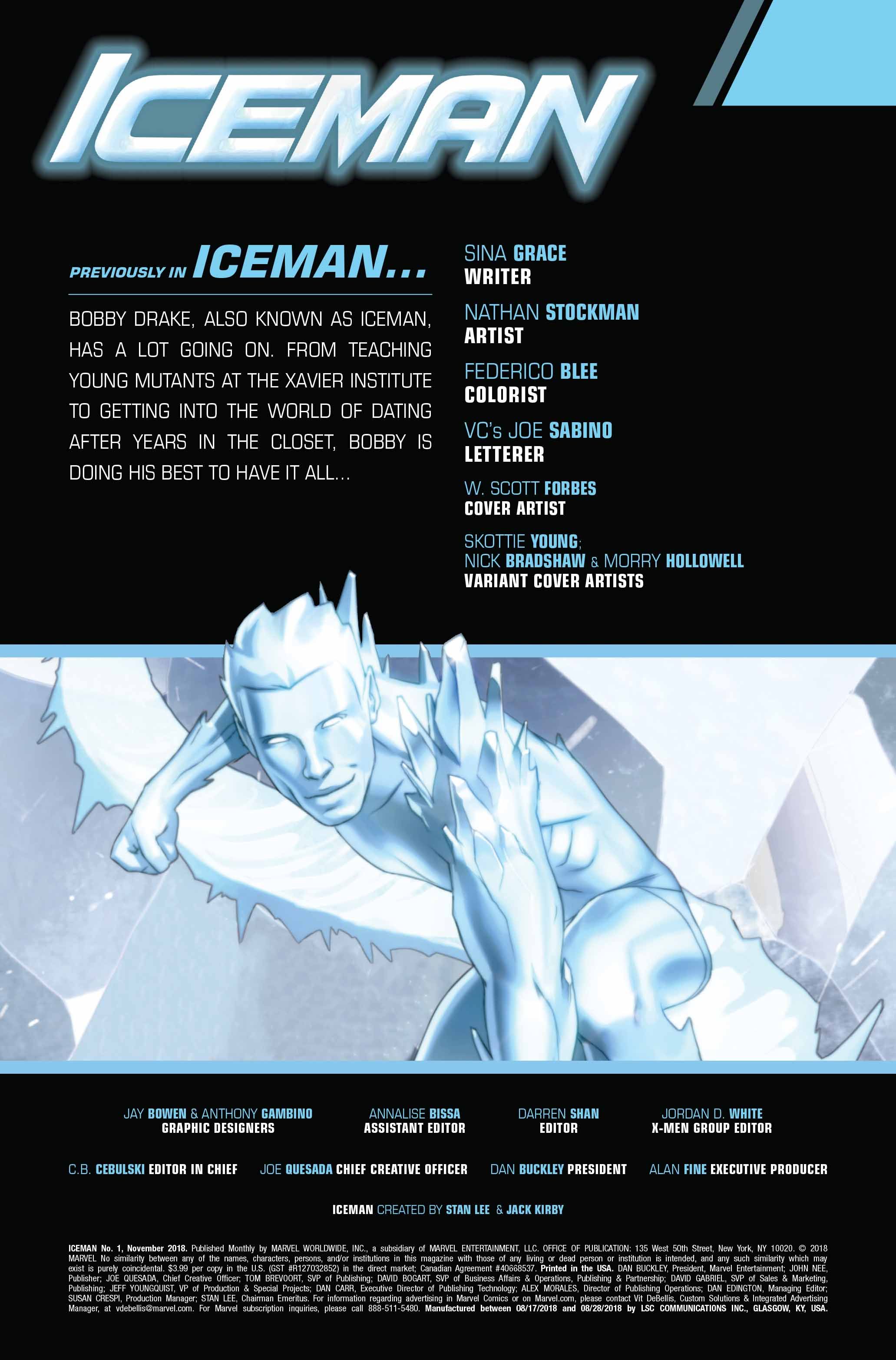 PREVIEW: Iceman #1