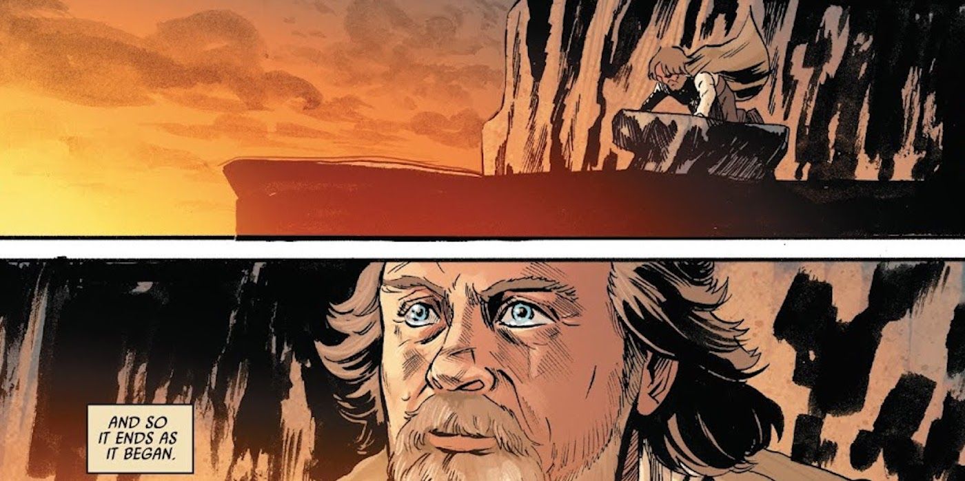 Marvel's Last Jedi Adaptation Reveals Luke Skywalker's Final Words