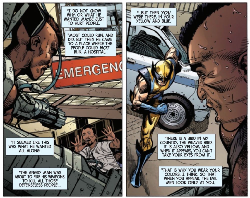 Why Wolverine Wears a Bright Yellow & Blue Costume