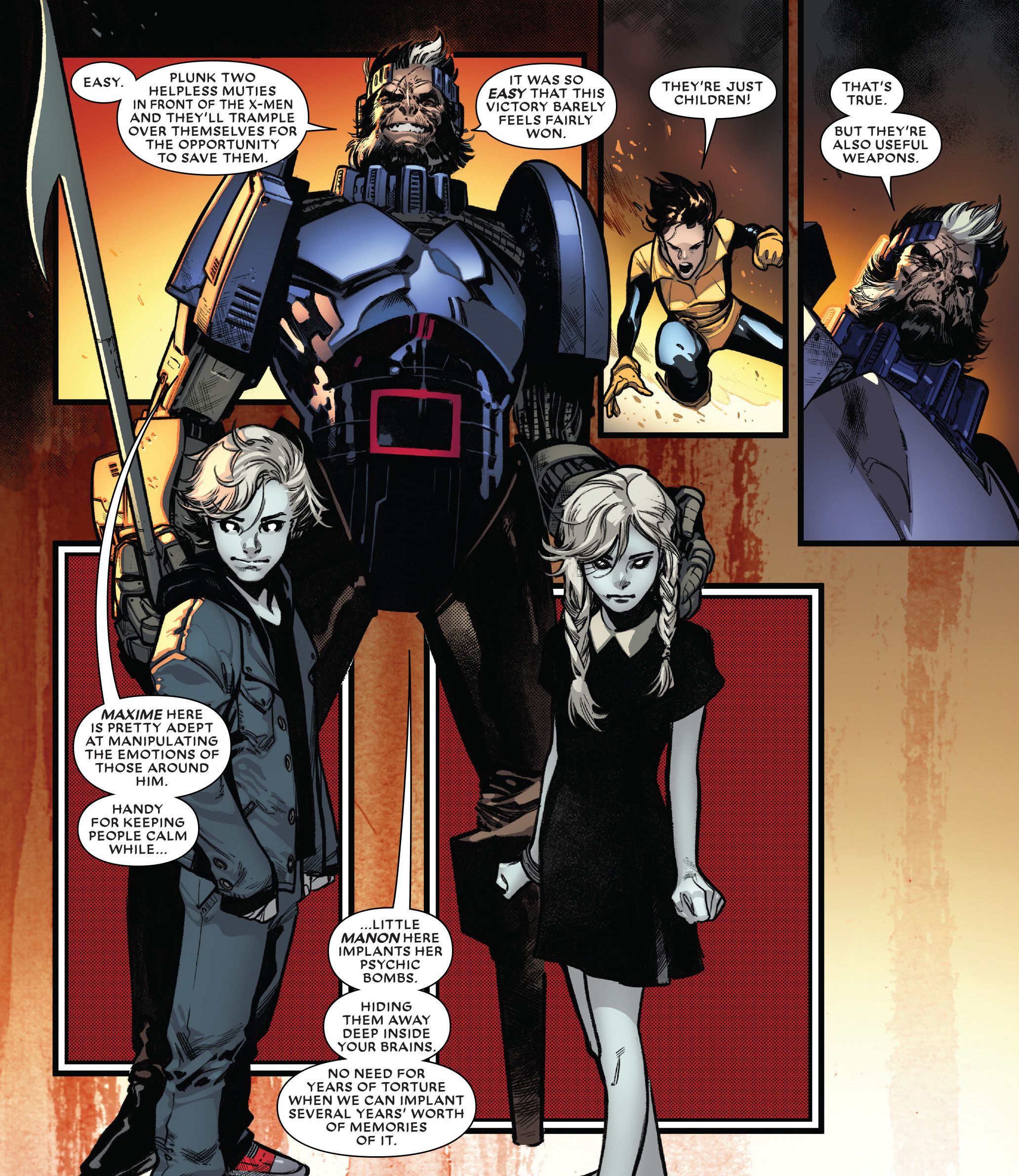 Extermination Preview Reveals Identities and Powers of Mystery Mutant Kids