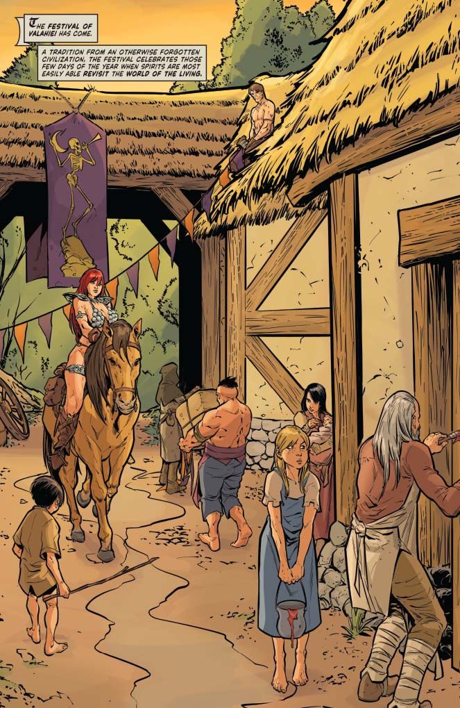 PREVIEW: Red Sonja Halloween Special One-Shot