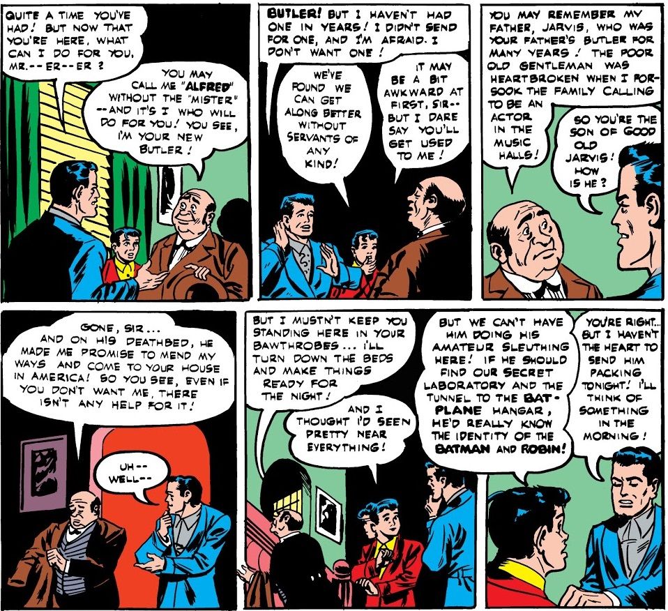 How Did Alfred First Learn Batman and Robin's Secret Identities?