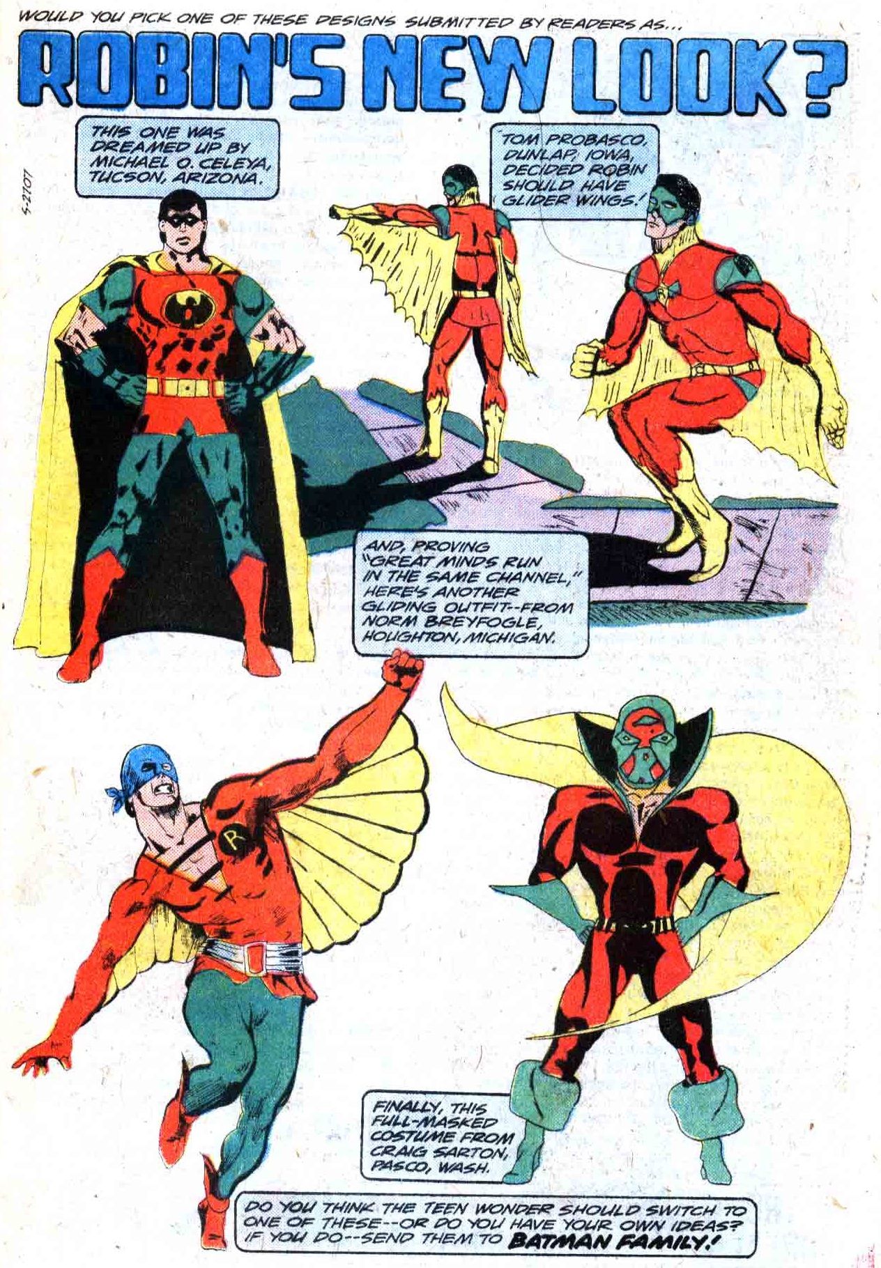 Norm Breyfogle and the Oddity of His 1977 Robin Design