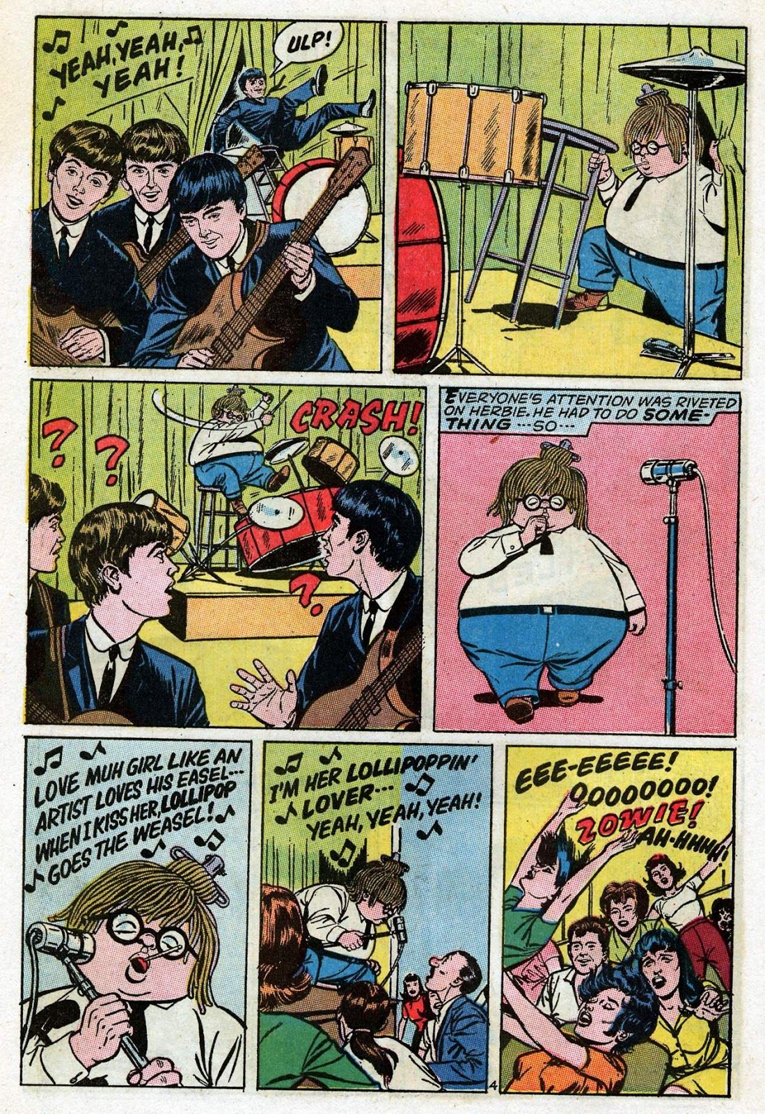See Beatlemania Hit the Comic Book World During the 1960s!