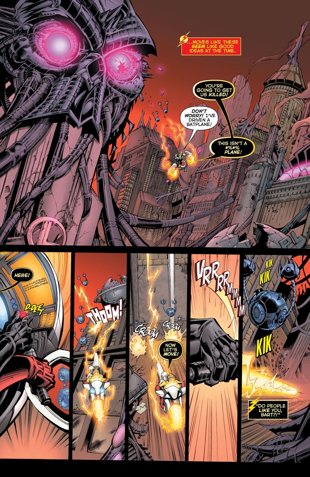 Bart Allen Sure Likes To Go On Joyrides A Lot, Doesn't He?