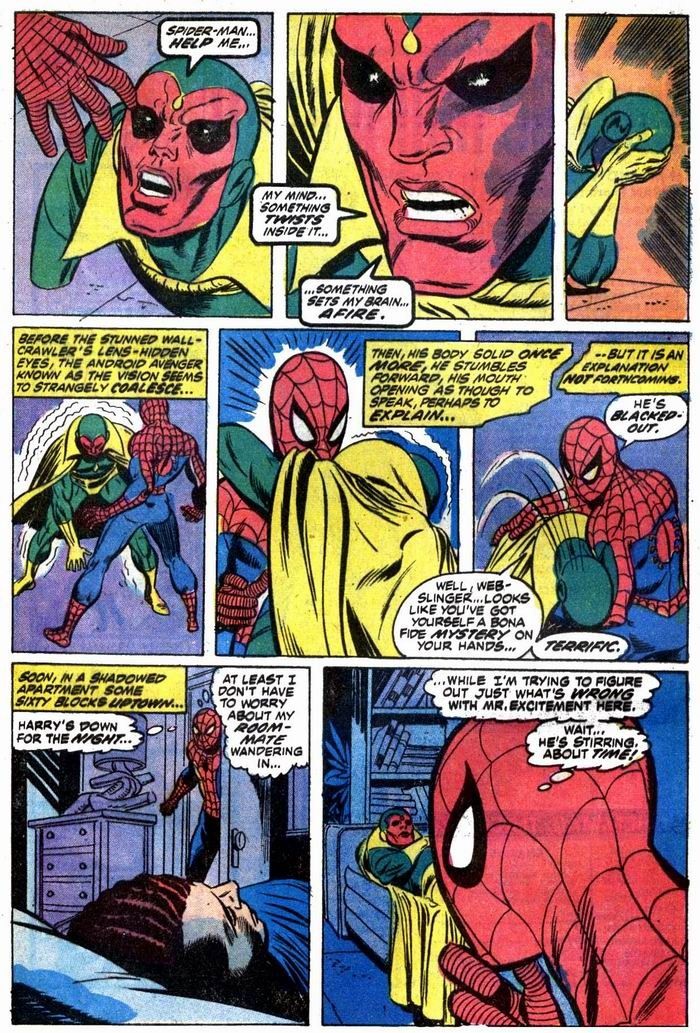 When The Vision Couldn't Turn to the Avengers For Help For...Reasons