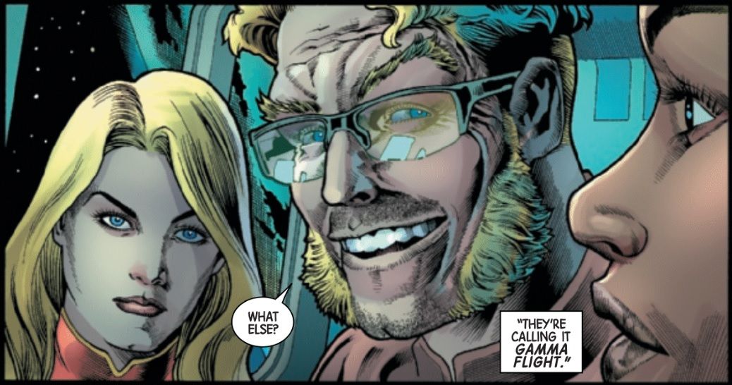 Captain Marvel Will Hunt the Hulk with a Classic Team