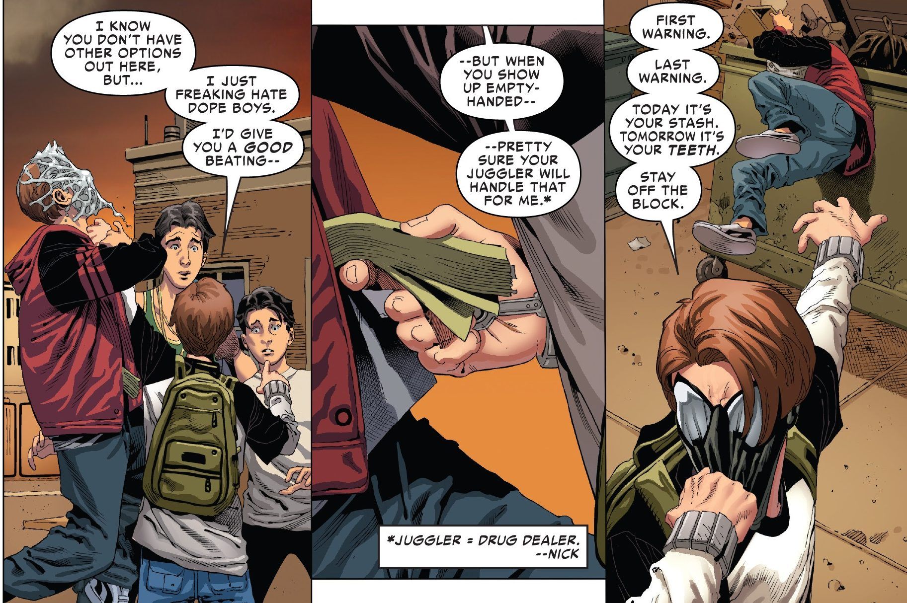 Spider-Kid Is the 'GrimDark' Spider-Man the '90s Deserved