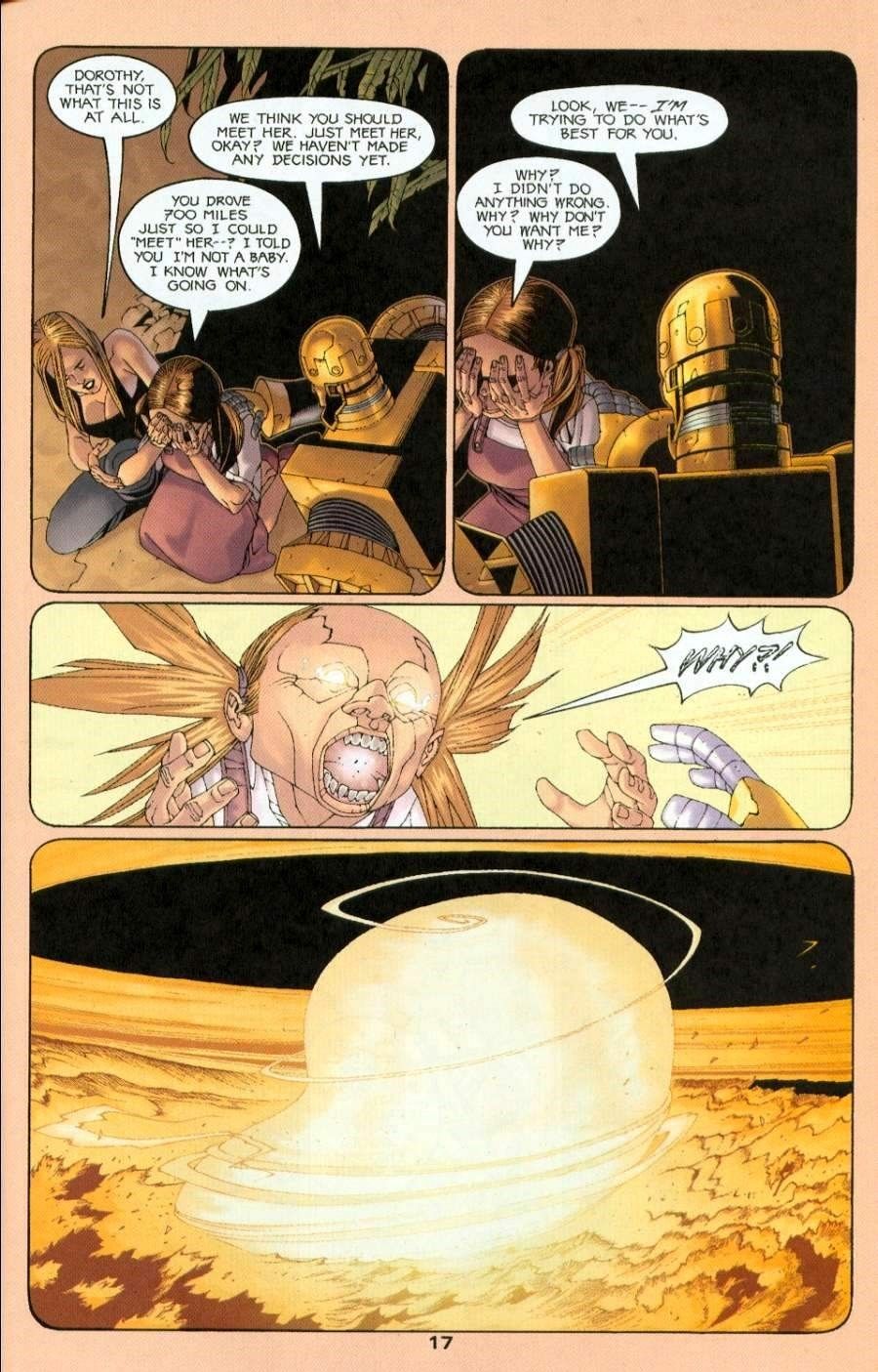 That Time That Robotman Didn't Know He Wasn't Supposed to Be Alive