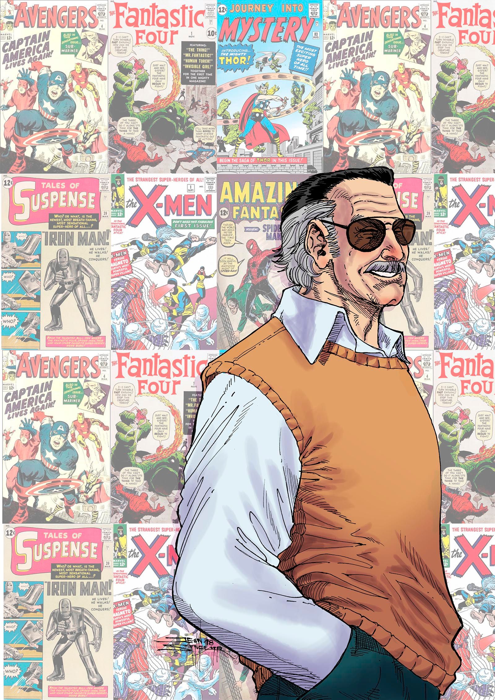 The Line Pays Tribute to Stan Lee Gallery