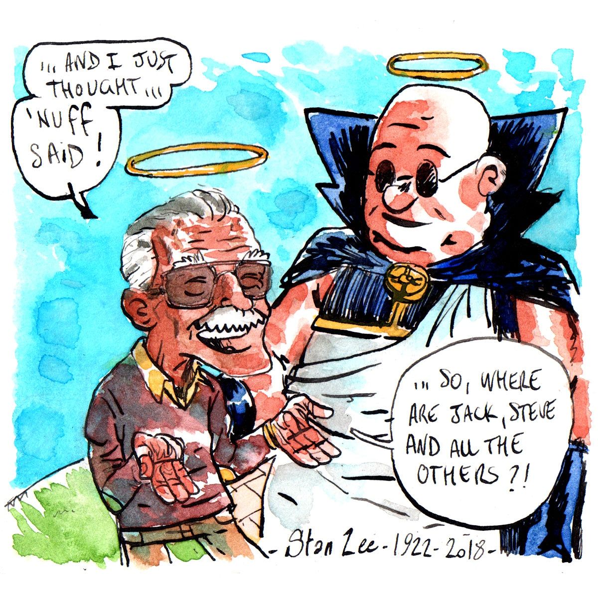 The Line Pays Tribute to Stan Lee Gallery