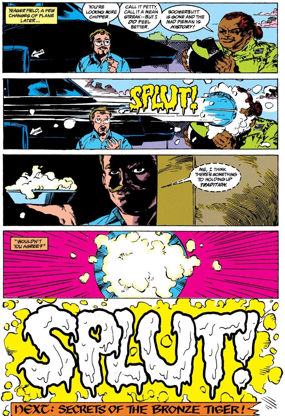 Who Was the Mysterious Suicide Squad Pie-Thrower?
