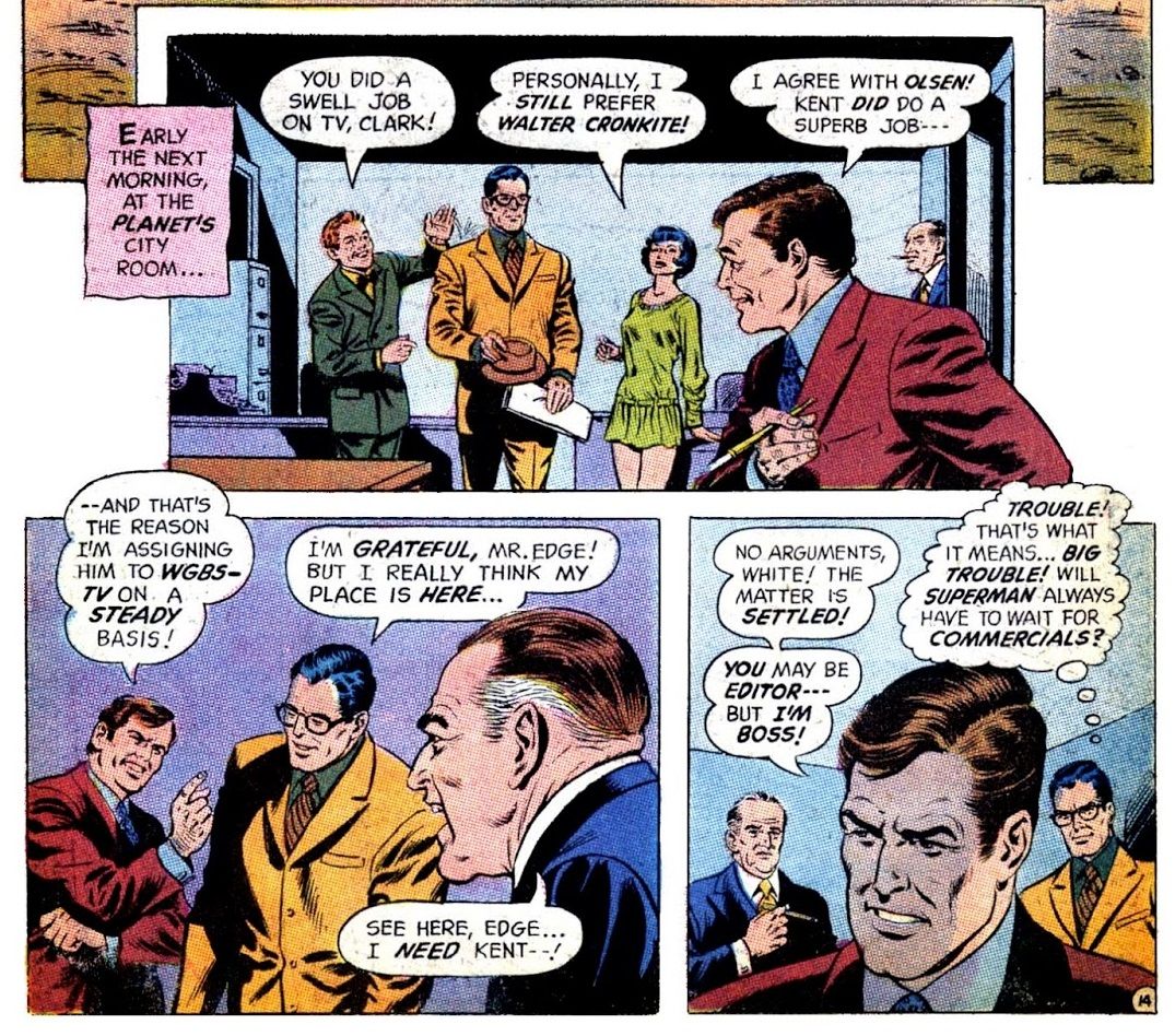 When Clark Kent Left the Daily Planet For Good...Until the Superman Movie