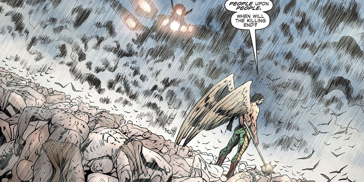 Hawkman's New Origin Story is Weird and Dark