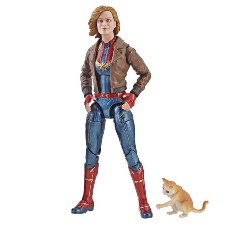 Hasbro's Captain Marvel Toy Line Features... a Cat in Cuffs?