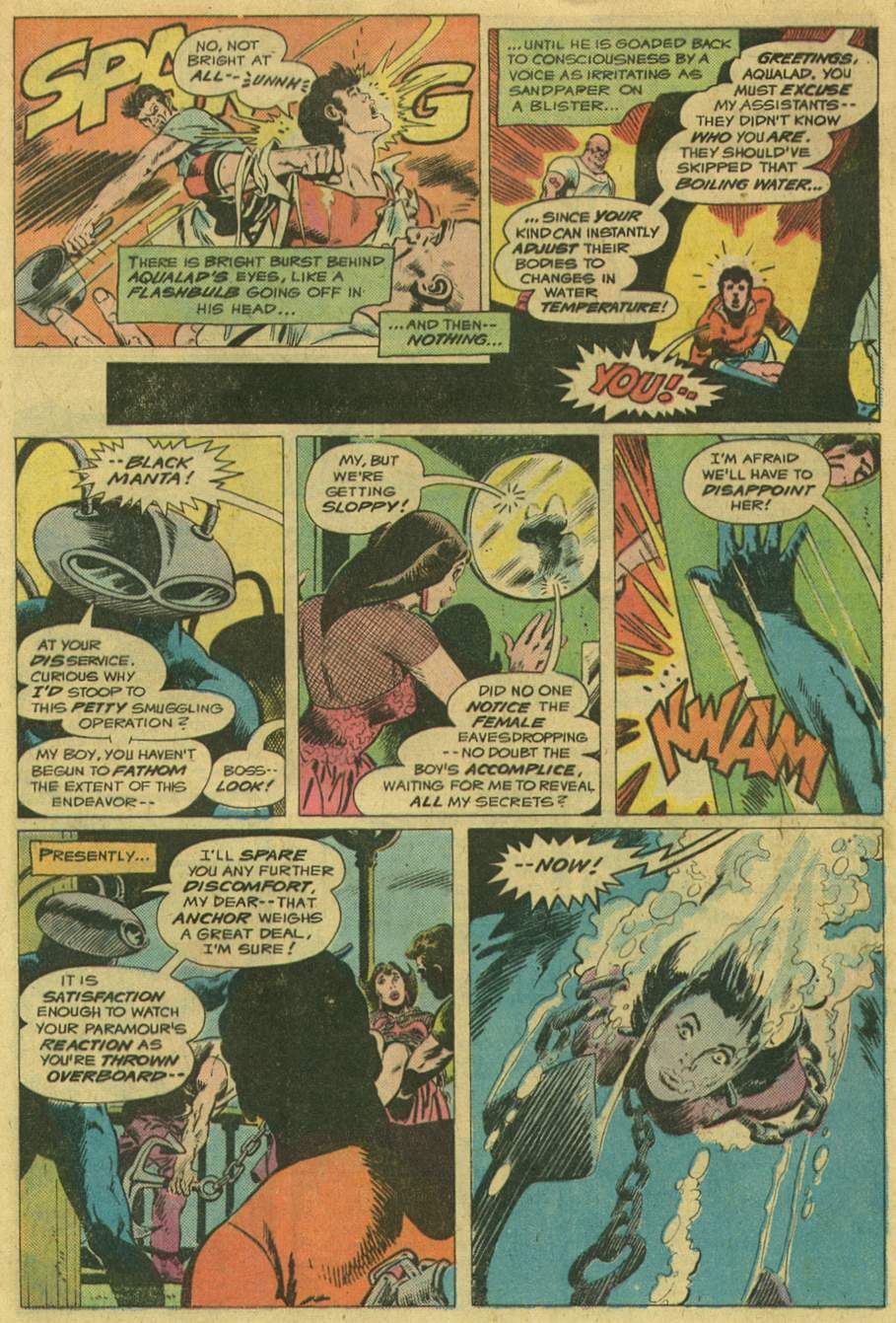 When Did We First See What Black Manta Looked Like Under That Mask?