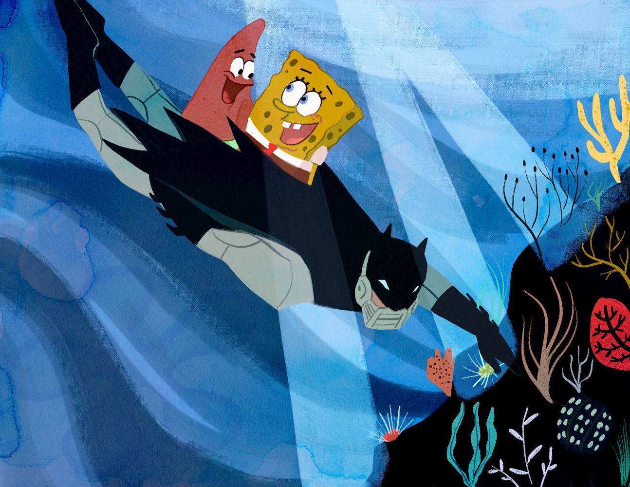 Line it is Drawn: A Line Tribute to SpongeBob Squarepants